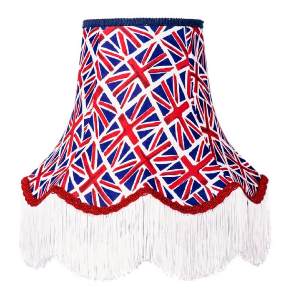 Union Jack Fabric Lampshade