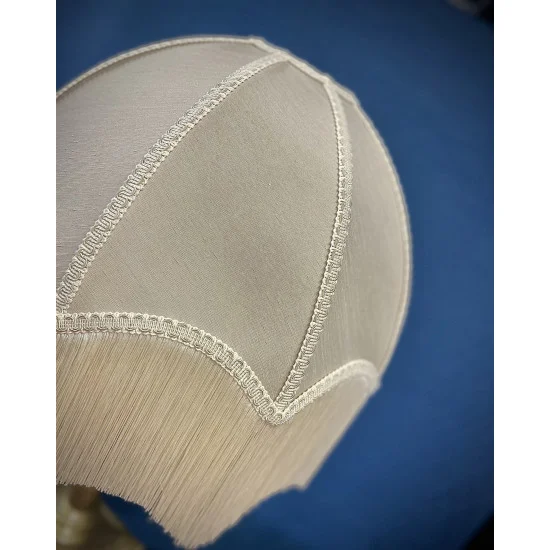 Oyster Parachute Dome Fabric Lampshade