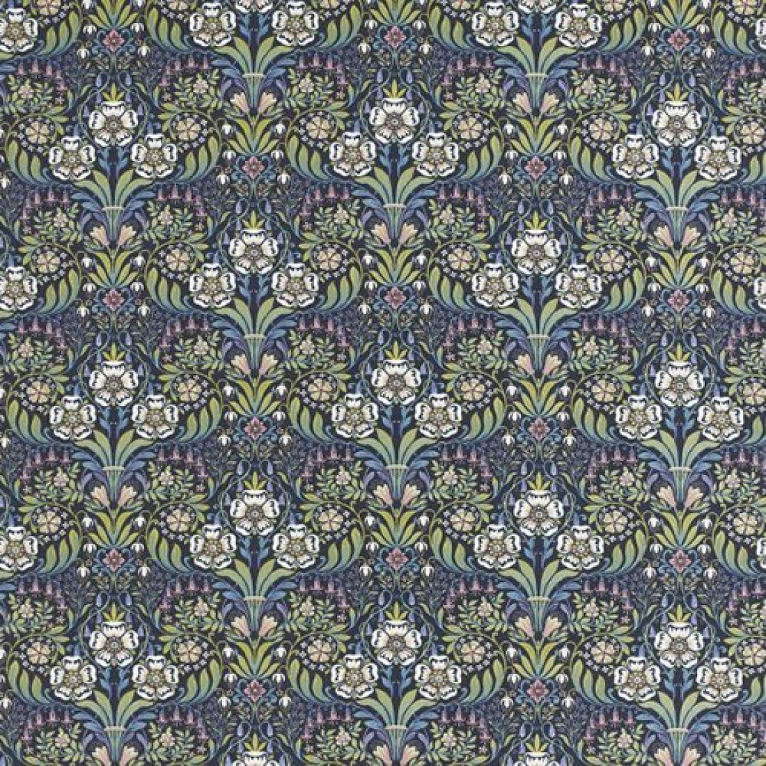 William Morris Molly Blue Swatch