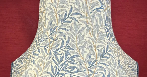 William Morris Willow Bough Azure Blue Modern Lampshade